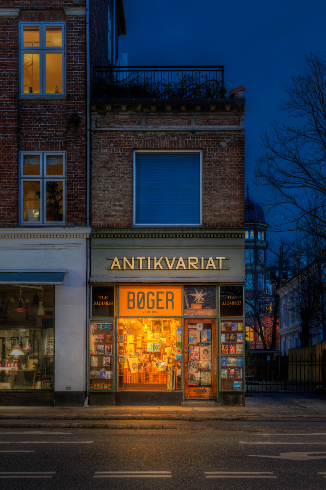 Antikvariat på Frederiksberg - Surland & Vesterager